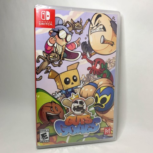 Guts 'N Goals (Nintendo Switch, 2023) New, Sealed - Limited Run Games ...