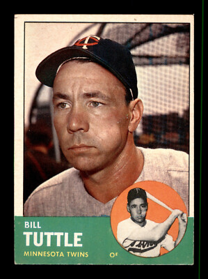 1963 Topps - #127 Bob Tuttle - Series 2 | eBay