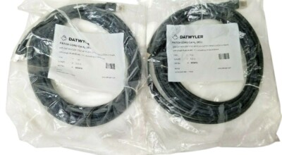 Datwyler Patch Cables Cord 653816 B4128 WO5228467-0801 W/RJ45,5M Pack ...