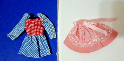 MATTEL LIDDLE KIDDLE BIDDLE PEEP DRESS #3544 & BLUE DRESS ? TINY FAMILY ...