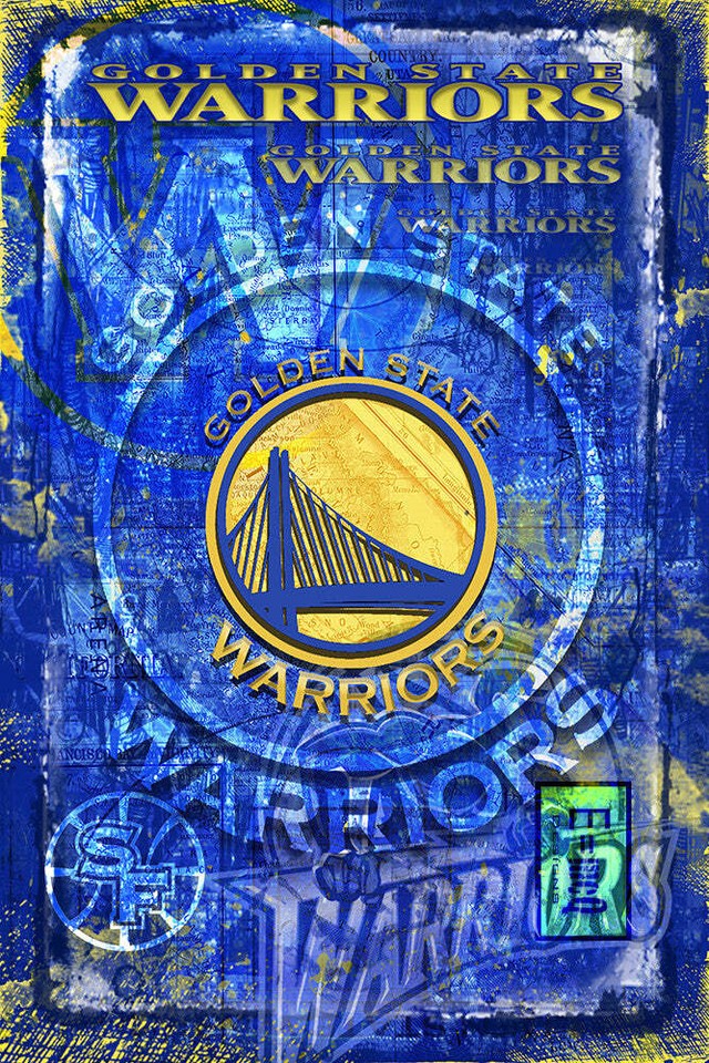 Golden State Warriors Poster, Warriors Basketball Gift, Steph Curry Art ...