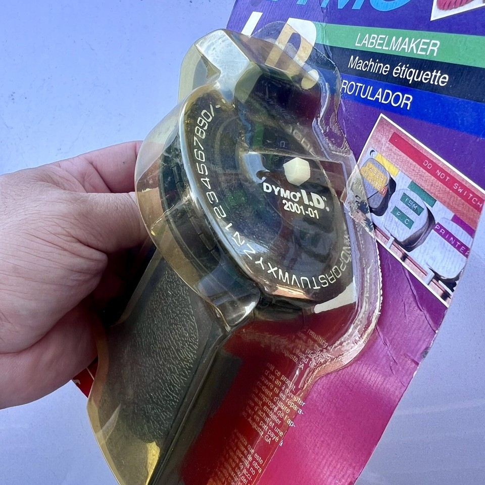 Vintage Dymo Label Maker ID I.D. 20013 New Old Stock! | eBay