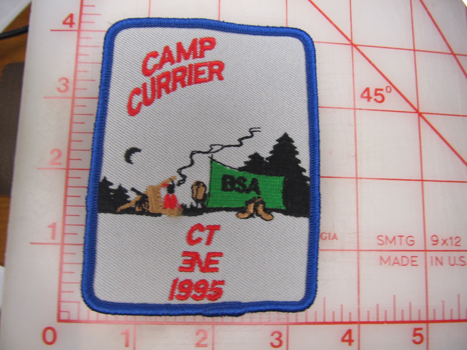 Camp Currier collectible 1995 patch (r29) | eBay