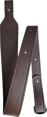 Buffalo Leather Cobra Style Rifle Gun Sling Dark Brown Amish Handmade ...