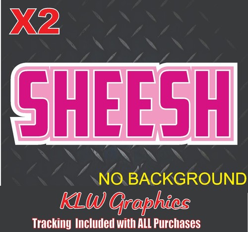 Sheesh Sticker Vinyl Car Decals Funny Kdm Window Decal JDM Tuner ...