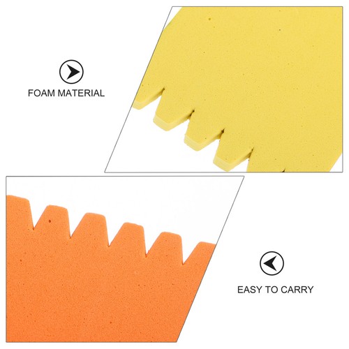 10 Pcs 5×12 cm Sponge Wrapped Wire Fishing Winding Board Fishing Line ...