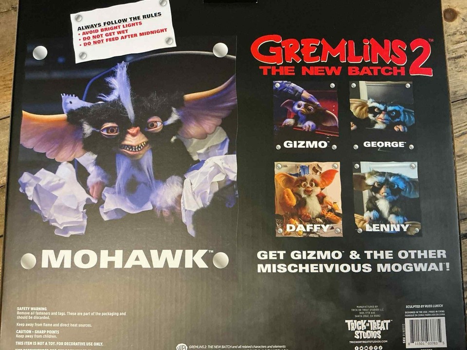Gremlins 2 Mohawk Mogwai Prop Replica. Trick Or Treat Studios. | eBay UK