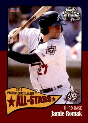 2015 Pacific Coast League All-Stars #23 Jamie Romak London Ontario ...