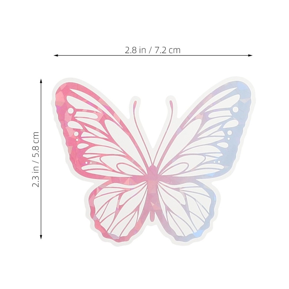 20pcs Stunning Butterfly Wall Stickers Butterfly Wall Decals Beautiful ...