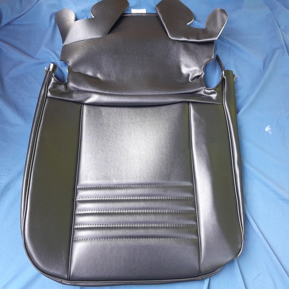 1967 Chevelle Bucket Seat Covers PAIR Black Vinyl Coupe TMI USA Made | eBay