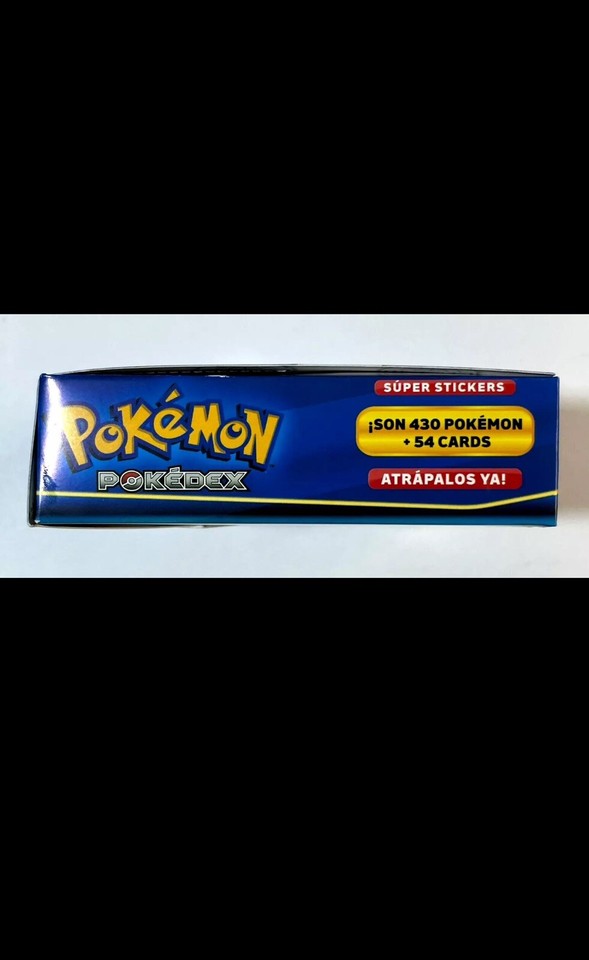 2024 Peru Blue Pokedex Sticker Booster Box Sealed Flash Editon FE 25 ...