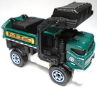 2013 MATCHBOX GARBAGE GULPER SANITATION SERVICES GREEN 1:64 DIECAST 2 7 ...