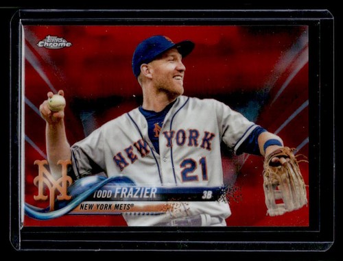 2018 Topps Chrome Update Todd Frazier Red Refractor #HMT49 | eBay