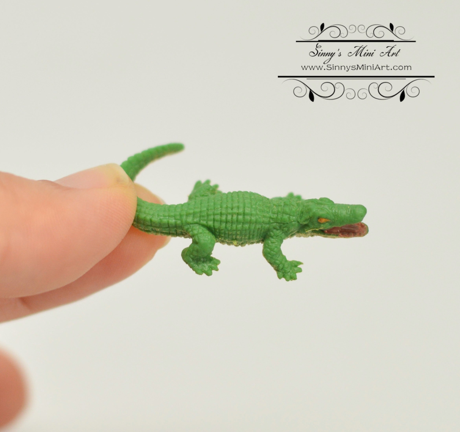 Miniature Alligator 1 PC AW 9701 HH MUL6035 | eBay
