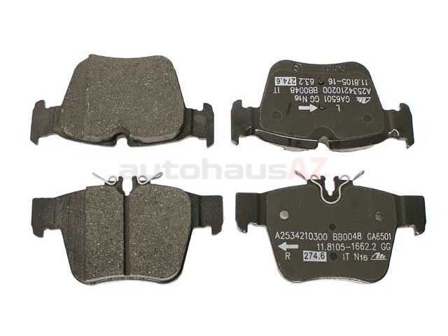 GENUINE MERCEDES Brake Pad Set Rear 0004205900 Mercedes Benz GLC300 C43 ...