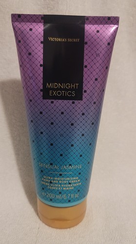 Victoria's Secret Midnight Exotics Sensual Jasmine Hand & Body Cream 6.7 fl oz | eBay