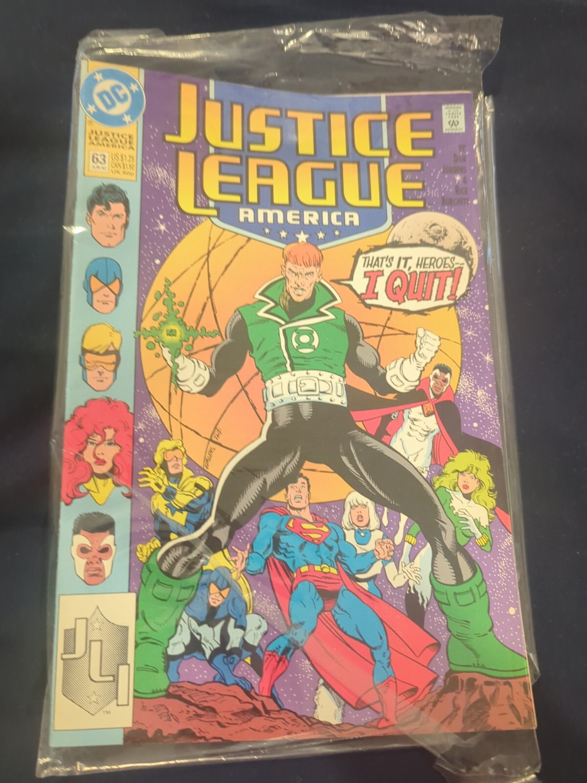 Justice League America #63 : NM : "Almerac or Bust" : Starbreaker | eBay