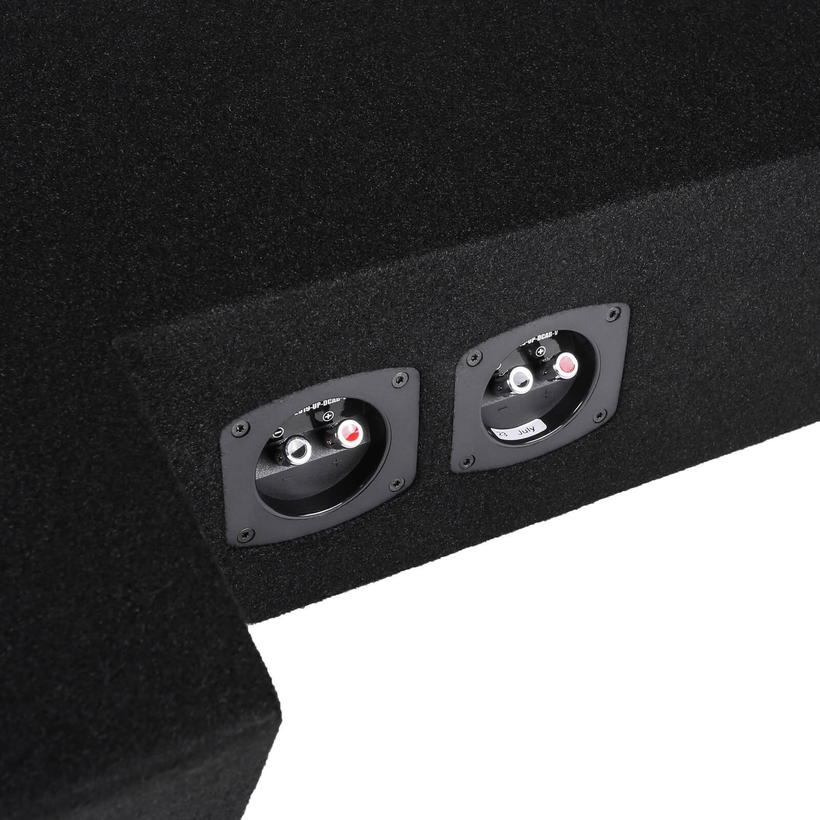 Fits 2019-2024 Chevy Silverado/GMC Sierra Double Cab Dual 8" Ported Sub ...