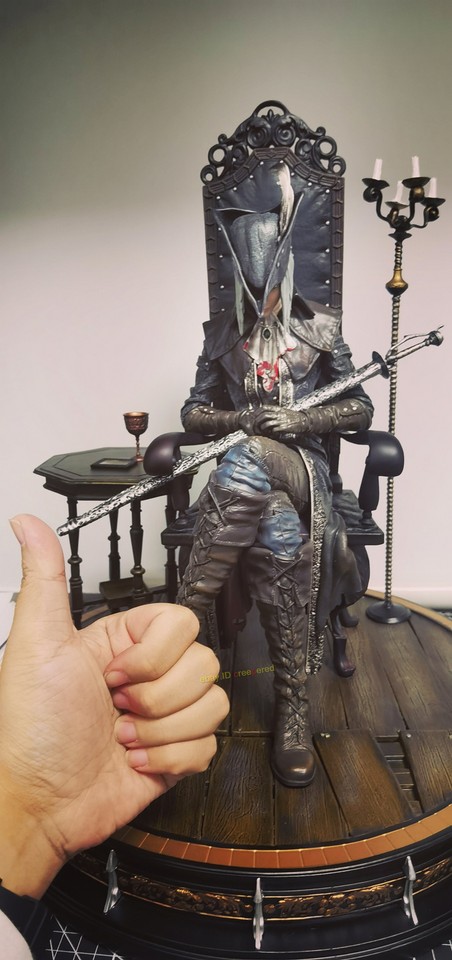 P1S Bloodborne Lady Maria 1/4 Resin Astral Clocktower Statue Recast ...