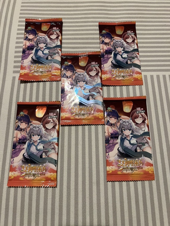 15 Goddess Story Anime Waifu Card Booster packs | eBay