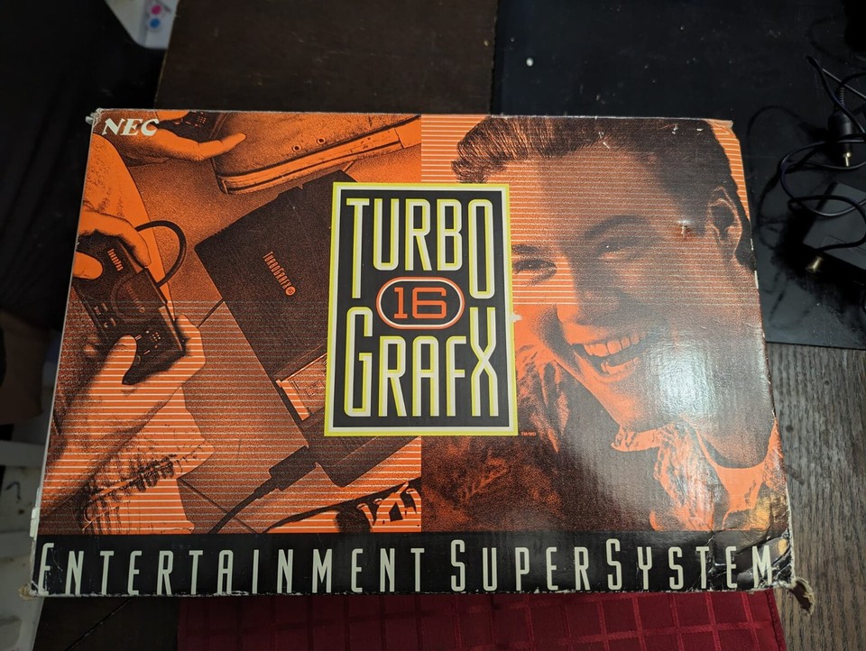 NEC TurboGrafx Turbo Grafx 16 TG16 Console In Box Nice | eBay