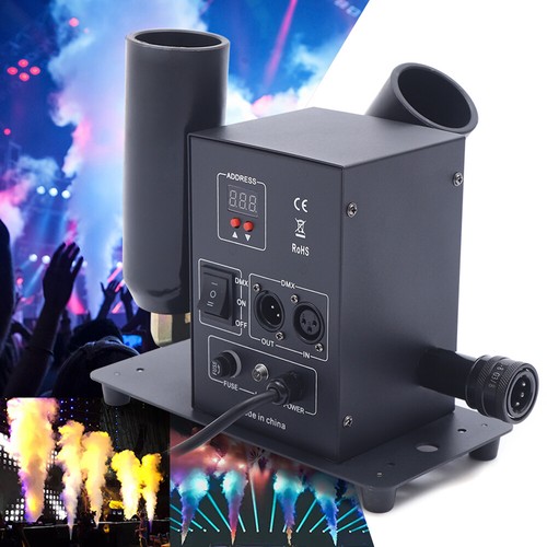 CO2 DMX Jet Machine Stage Air Column Fog Smoke Maker Effect Cannon DMX ...