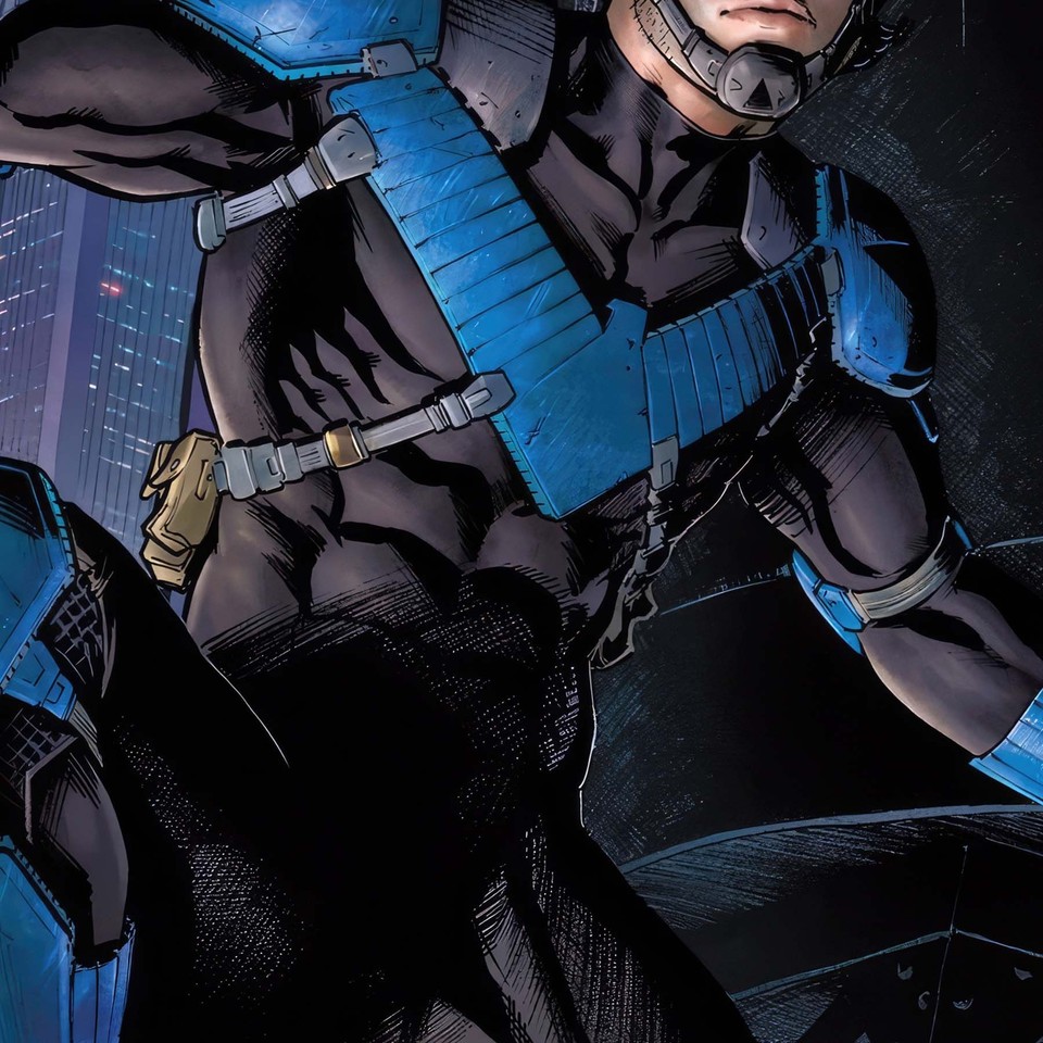 Nightwing Poster Canvas DC Comic Book Cover Art Print #19860 | eBay