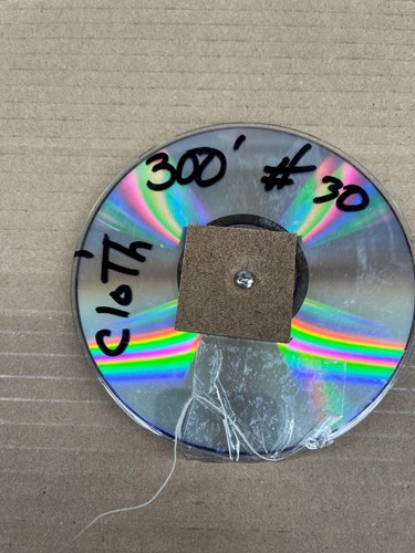 300' feet #30 cloth covered magnet wire for coils, magnets etc. dual ...