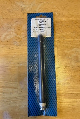 Workman 6" BNC W144-6 Rubber Duck Handheld Antenna 144-148 MHz 2 meter ...