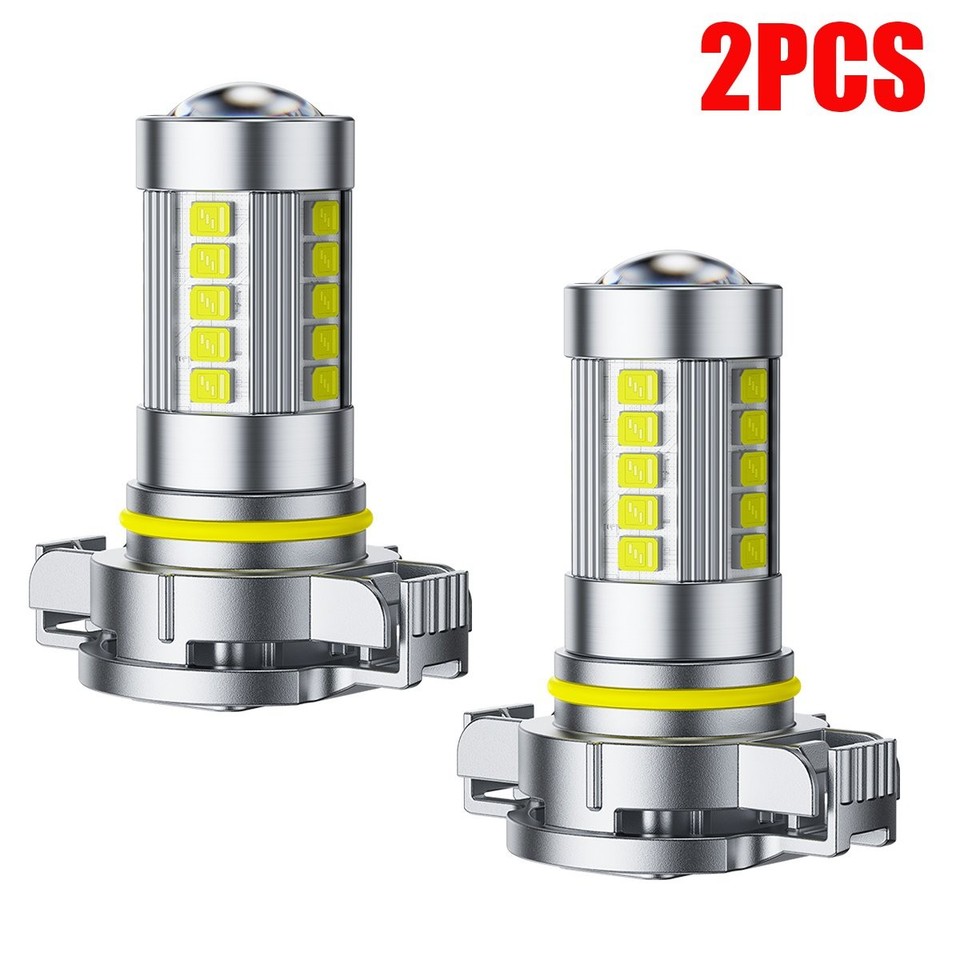 Set of 10 5202 LED Fog Light Bulb or DRL 10000LM 5202 5201 PS19W PS24W ...