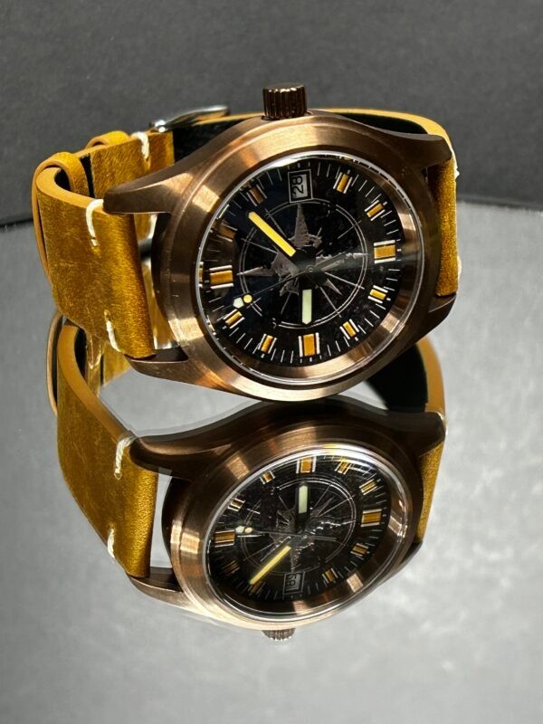 Sevin Compass Rose Brass Automatic Watch | eBay