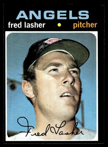 1971 Topps Fred Lasher California Angels #707 | eBay