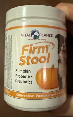 Vital Planet Firm Stool Pumpkin Prebiotic Probiotic Powder For All Dogs ...