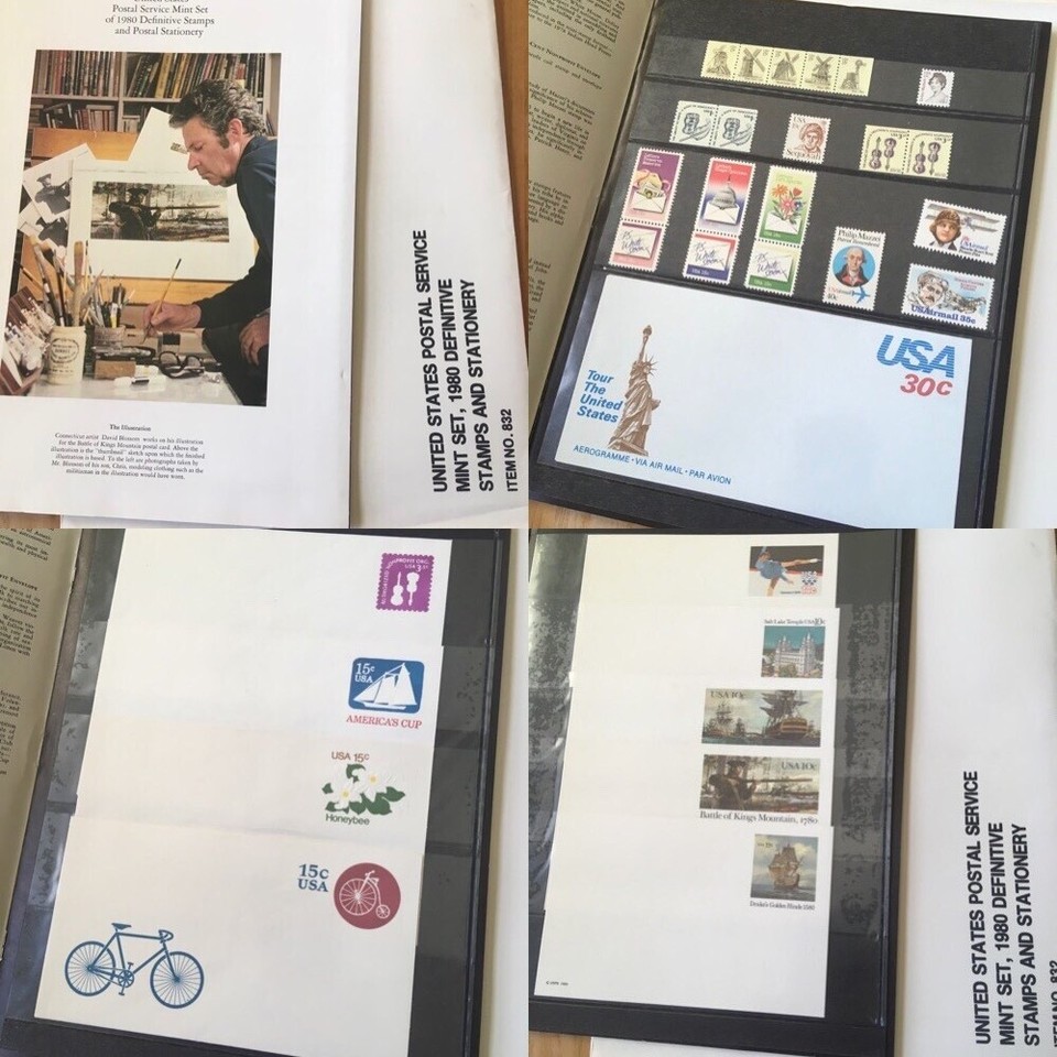 U.S.P.S. Commemorative Stamp Sets 1972 To 1984 Total Of 14 Sets | eBay