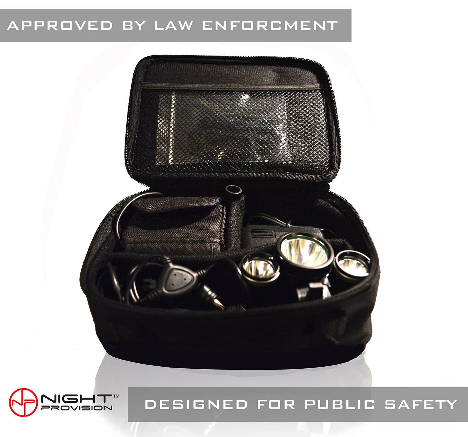 Night Provision PS1200v2 Front & Rear Police Bike Light Set: 1200 ...