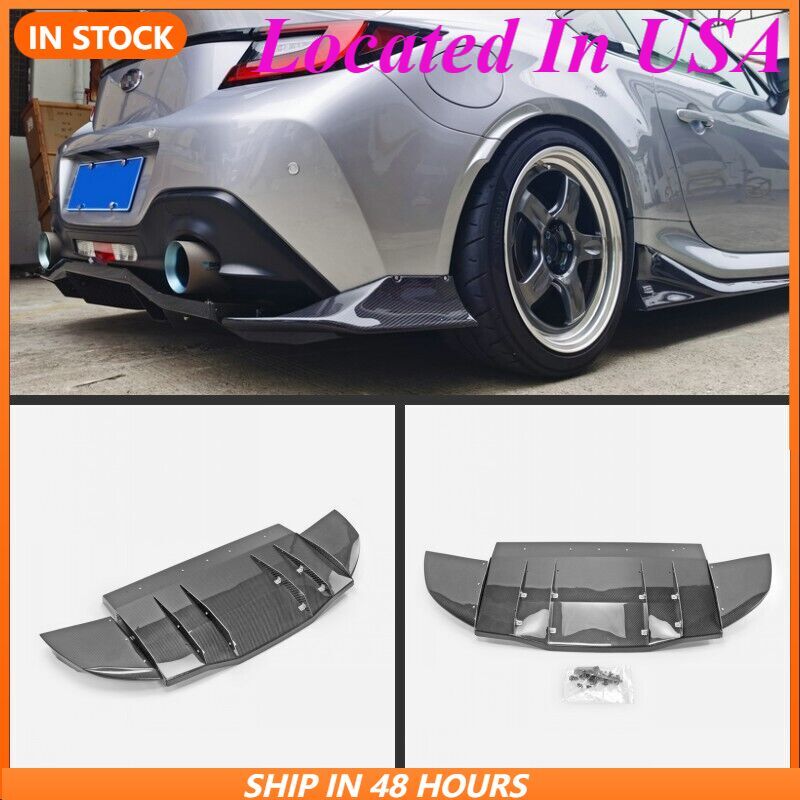 For GR86 ZN8 BRZ ZD8 VRSA1 Type Dry Carbon Fiber Rear Diffuser & Shroud ...