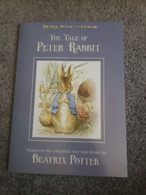 The Tale of Peter Rabbit - Super Book to Color - A Beatrix Potter ...