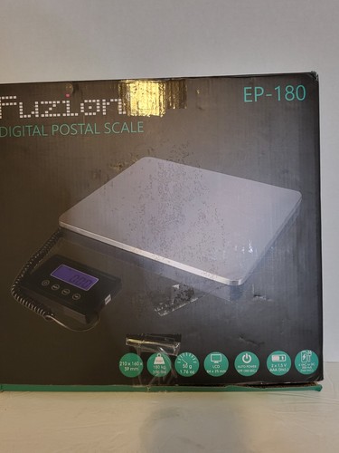 Fuzion Digital Postal Scale EP-180 Stainless Steel Heavy Duty | eBay