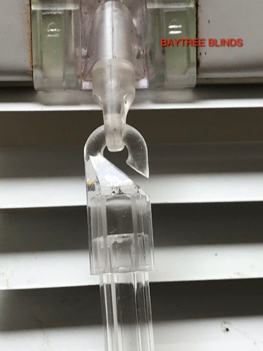 4 VENETIAN BLIND PLASTIC CONTROL WAND ROD HOOK (HOOK ONLY) BLINDS ...