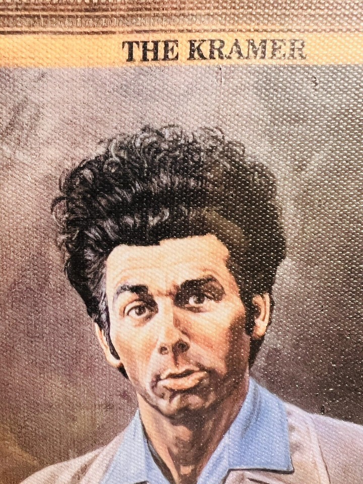Seinfeld "The Kramer" Canvas Art Print Wall Portrait New, Sealed | eBay