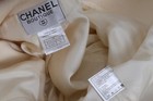 Vintage CHANEL Boutique 98P Cream Beige Wool Button Down Long Blazer Size 38 | eBay