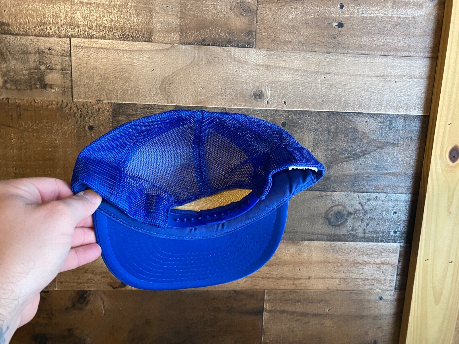 Shook Lumber True Value Snapback Hat VTG Foam Front Rope Cap Trucker ...