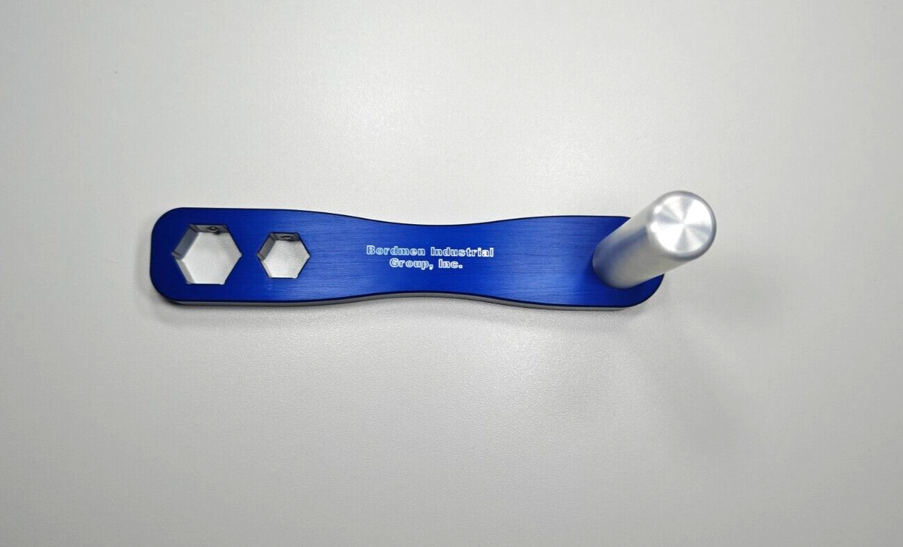 Vise speed handle, quick handle for Kurt, Te-Co, Haas Vises 3/4" and ...