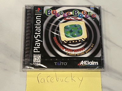 Bubble Bobble feat. Rainbow Islands (PS1 PSX Playstation) NEW SEALED ...