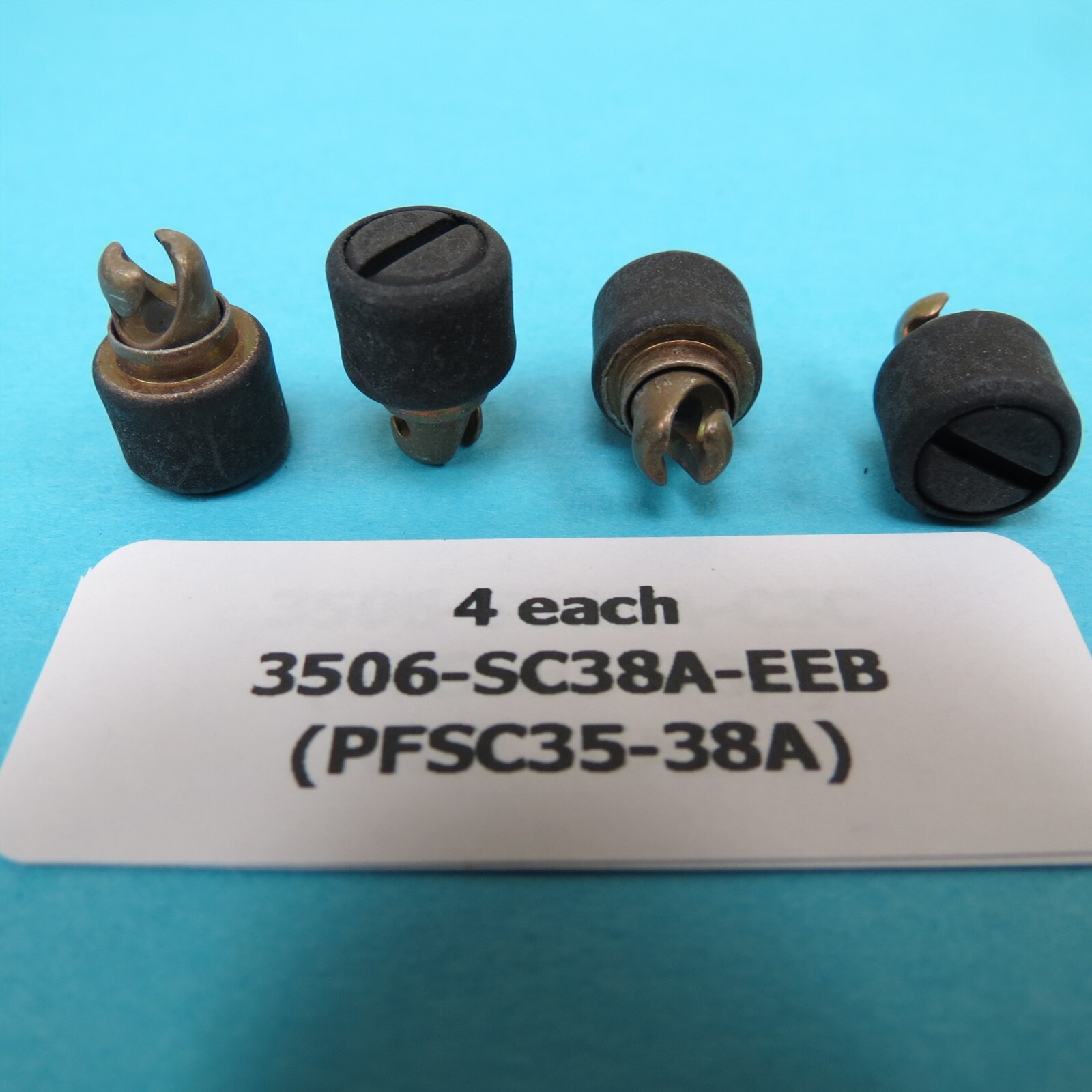 4 Turnlock ¼ Turn Studs 3506-SC38A-EEB Aircraft Avionics Southco Dzus ...
