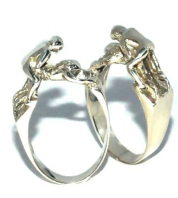 925 Sterling Silver Kama Sutra Doggy Style Sex Position Ring | eBay