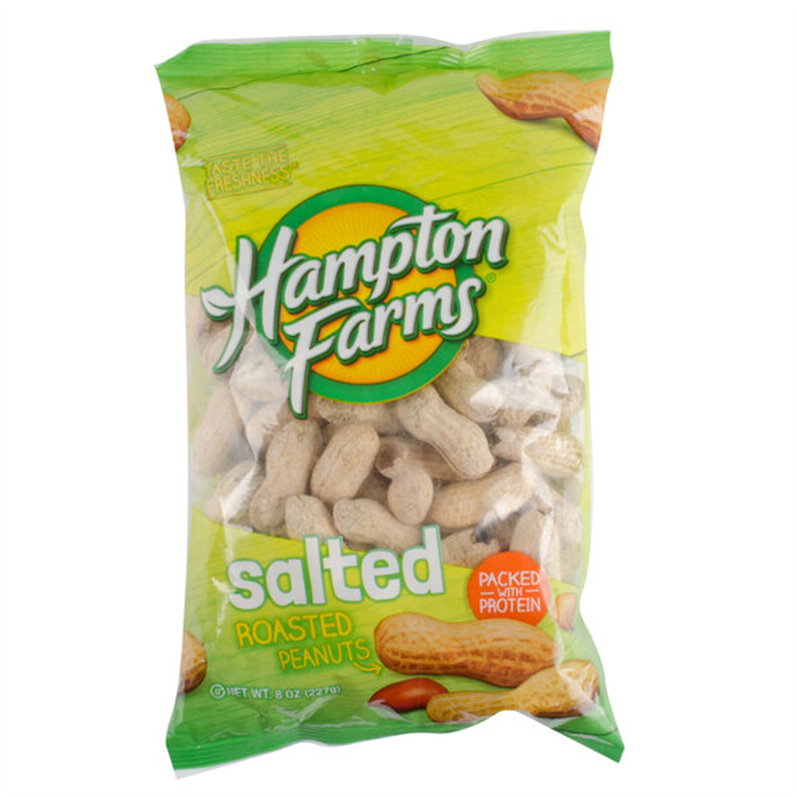Hampton Farms Roasted Salted In-Shell Peanuts 0.5 lb. - 36/Pieces | eBay