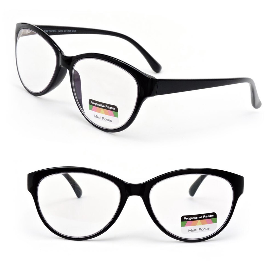Reading Glasses Tri-Focal Lenses Progressive Readers | eBay