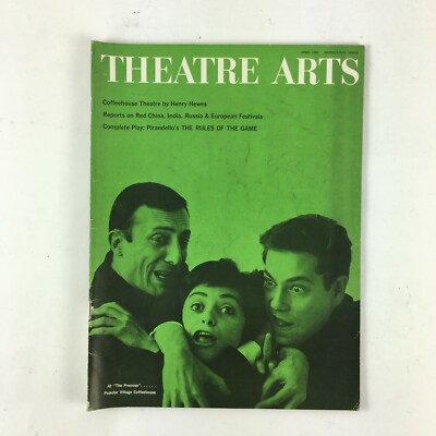 April 1961 Theatre Arts Magazine Coffeehouse Theatre by Henry Hewes The ...