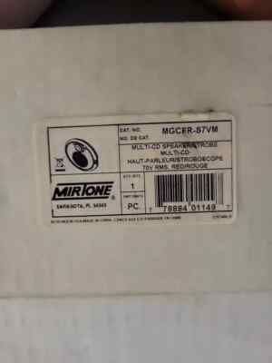 Edwards / Mirtone MGCFR-S7VM MULTI-CD SPEAKER/STROBE 70V RED | eBay